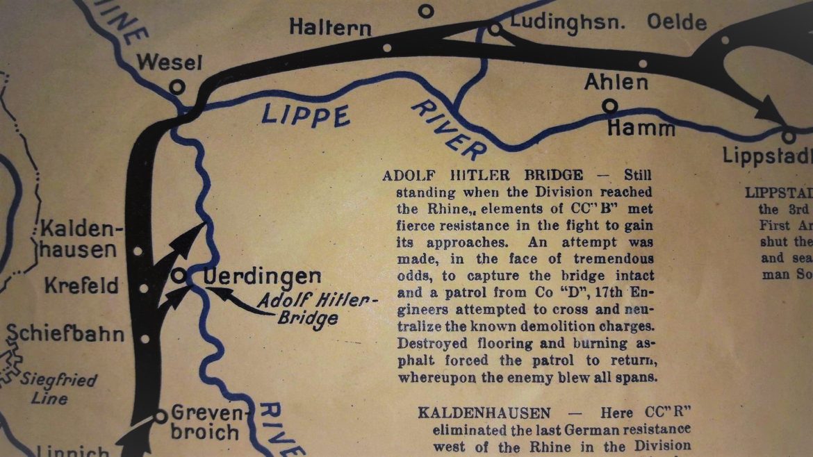 Routemap 2nd Armored Division - 17th Armored Engineer Battalion in ...