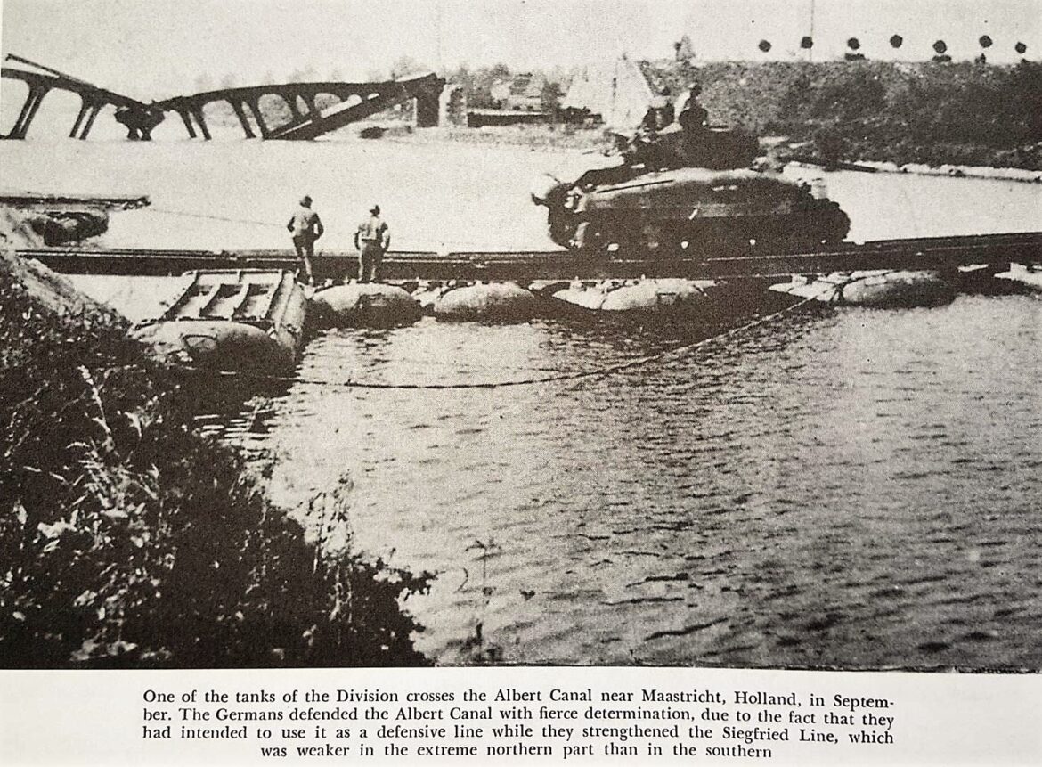 Treadway bridge across the "Albert Canal", at Hasselt, Stokrooije ...